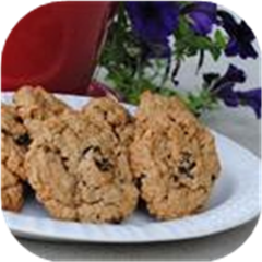Oatmeal Cherry Walnut Cookies (KitchenPC)