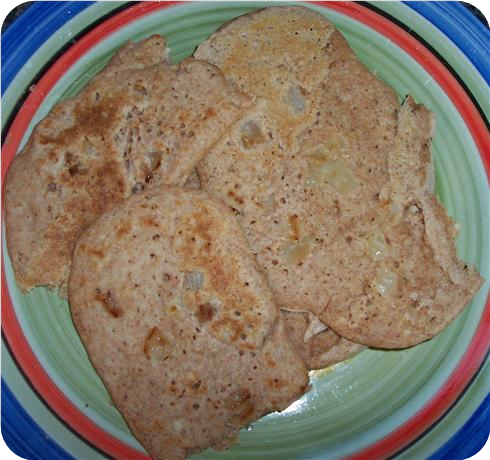 Spelt Flour Flatbread (KitchenPC)