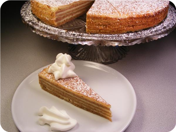 Spekkoek (Thousand Layer Spice Cake) (KitchenPC)