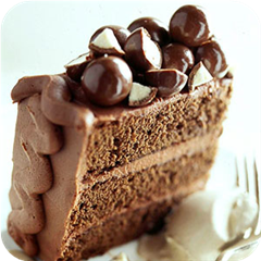 Deep Chocolate Cake (KitchenPC)