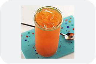 Low-Calorie Sunset Punch (KitchenPC)